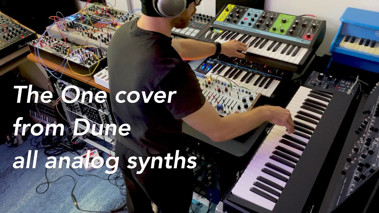 Dune Soundtrack The One Hans Zimmer Cover all analog synthesizers, Moog ...