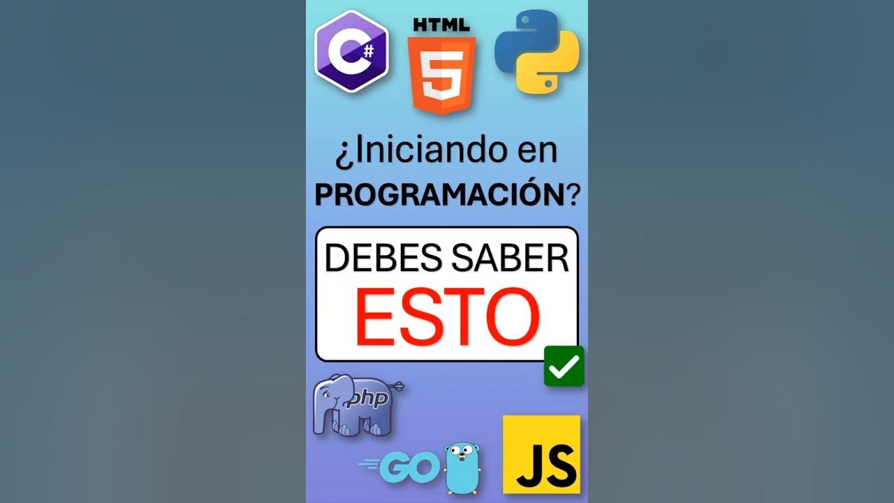 ¿Qué Lenguaje de Programación Aprender Primero? 👨‍💻 #programacion #primerlenguaje #software # ...