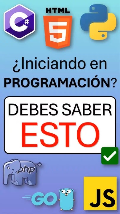 ¿Qué Lenguaje de Programación Aprender Primero? 👨‍💻 #programacion #primerlenguaje #software # ...