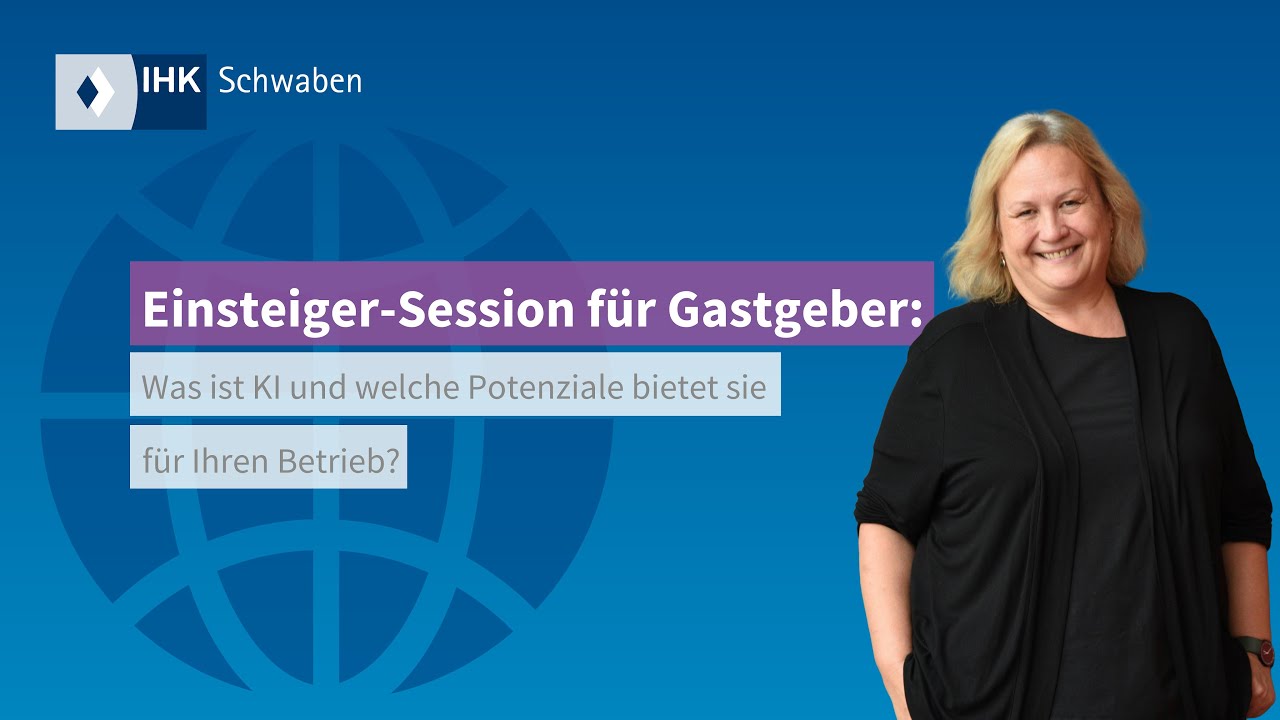 Einsteiger-Session für Gastgeber: Was ist KI und welche Potenziale ...