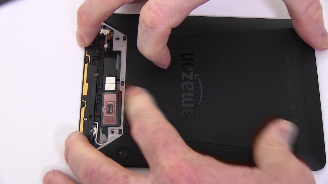 How to Replace Your Amazon Kindle Voyage 9023 Battery - YouTube