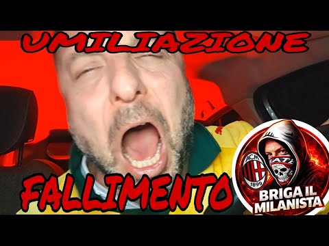 FALLIMENTO TOTALE! ENNESIMA UMILIAZIONE! VERGOGNATEVI! MILAN-ATALANTA 2-3! SERIE A