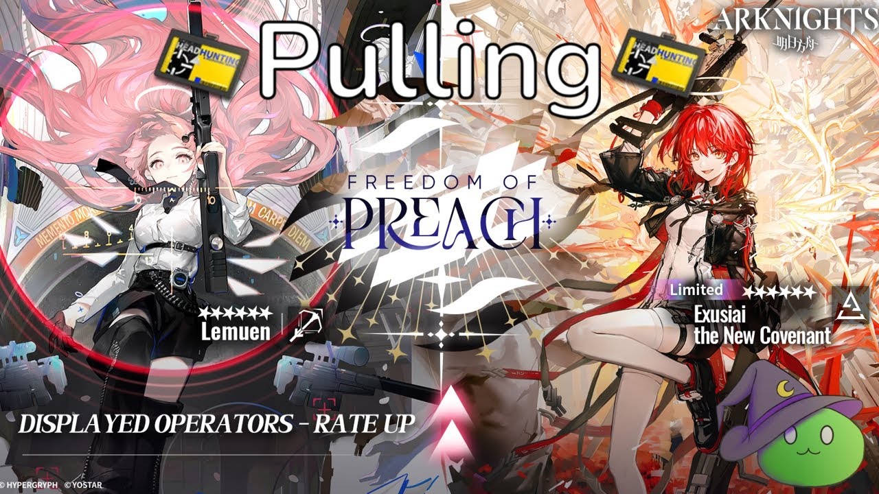 Apple Pie! Arknights Pulling Freedom of Preach Banner! - YouTube