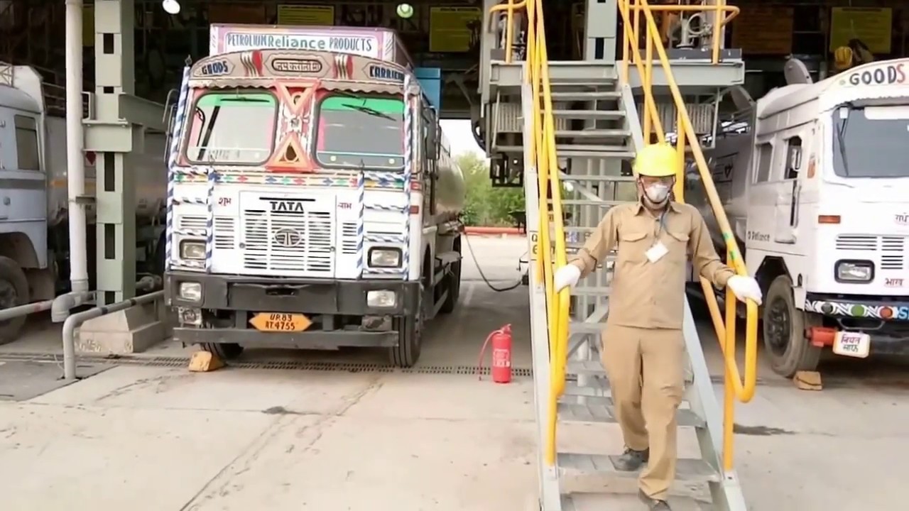 Tank Truck Loading - English - YouTube