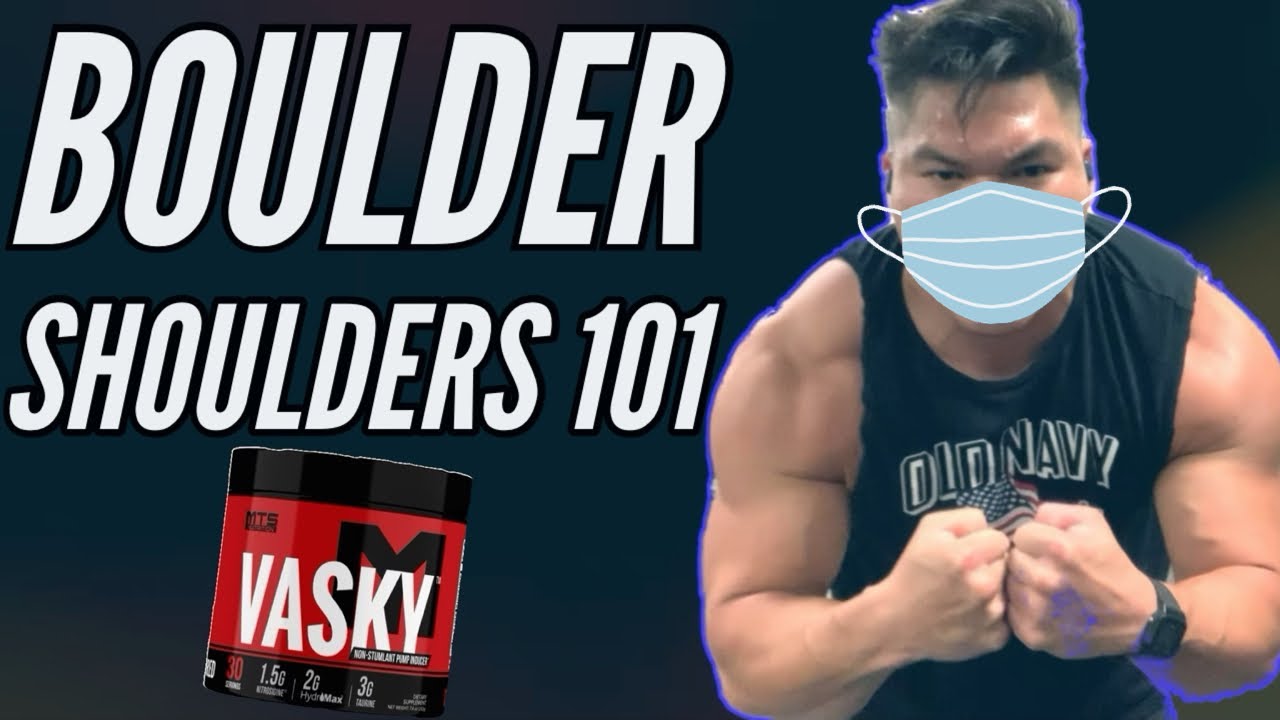 How to build big shoulders | MTS VASKY | Why BloodFlow is king - YouTube