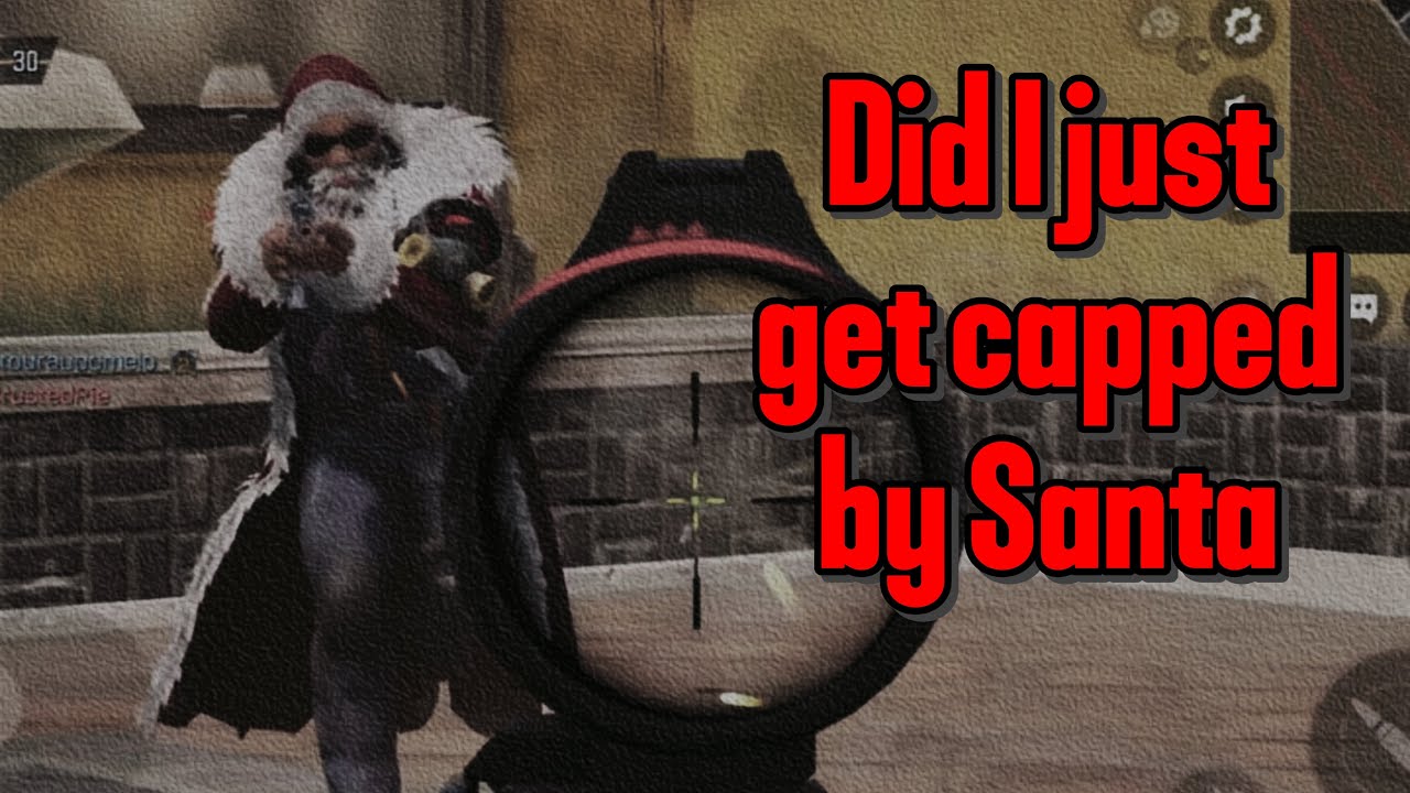 Did Santa just cap me in COD Mobile - YouTube