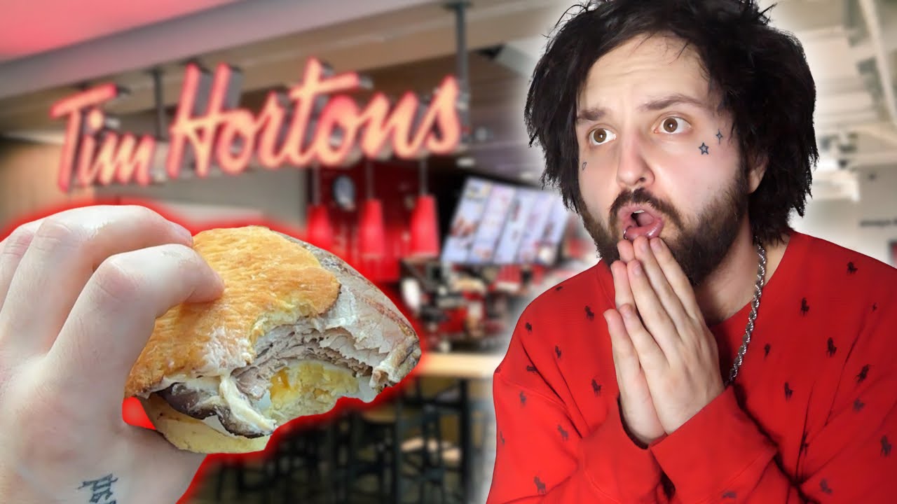 Eating At The Worst Reviewed Tim Hortons In My City - YouTube