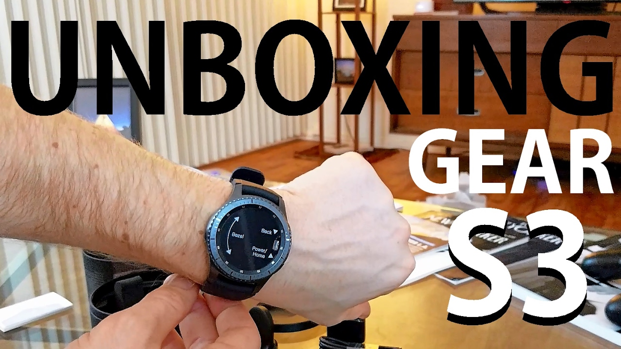 Unboxing Samsung Gear S3 [What's In the Box?] - YouTube