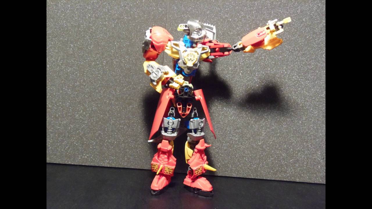 Bionicle Moc Slideshow: Chrome, the Rainbow Samurai - YouTube