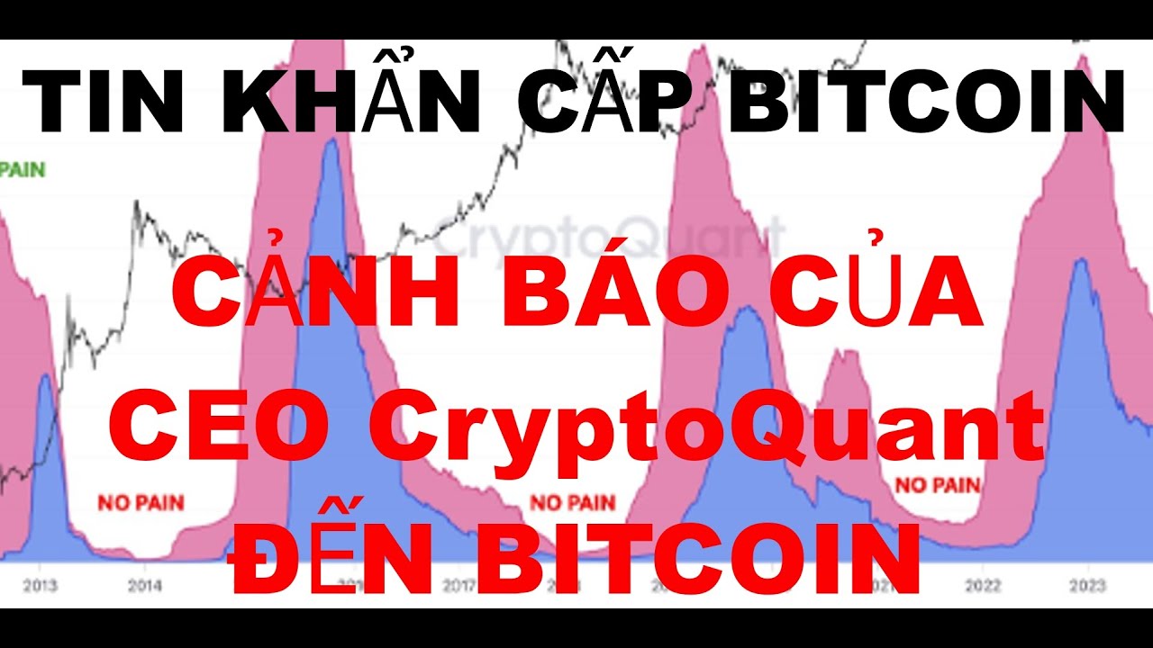 Tin Tức Khẩn Cấp Bitcoin , cảnh báo của CEO CryptoQuant đến các nhà đầu tư bitcoin - YouTube