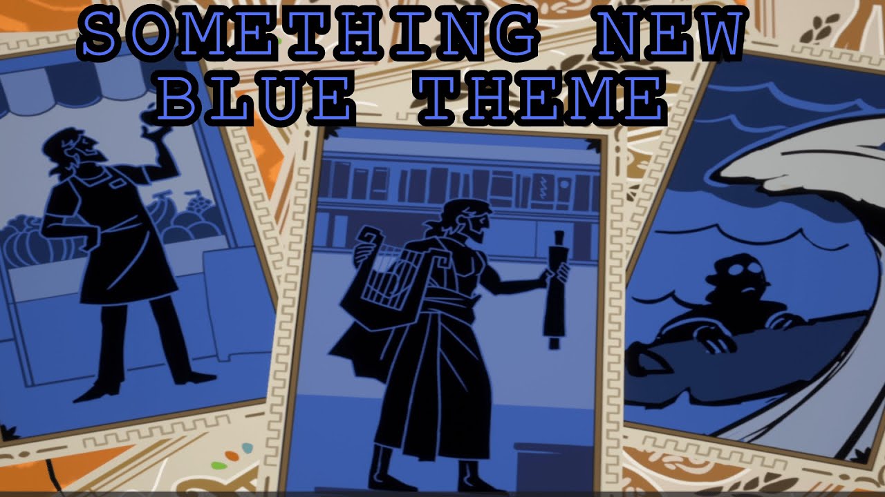 Something New(Blue Theme)(4/4) | Variations | Stray Gods Orpheus DLC ...