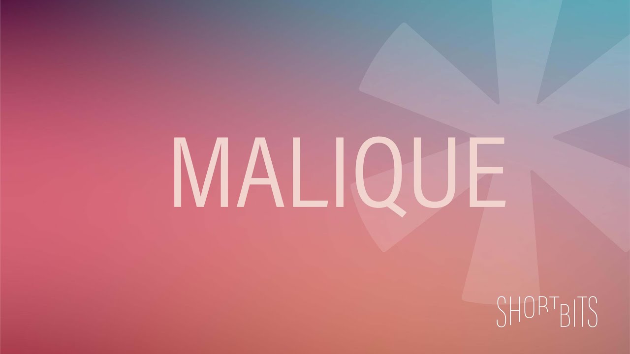 Short Bits | Malique | Reasons for Hope - YouTube