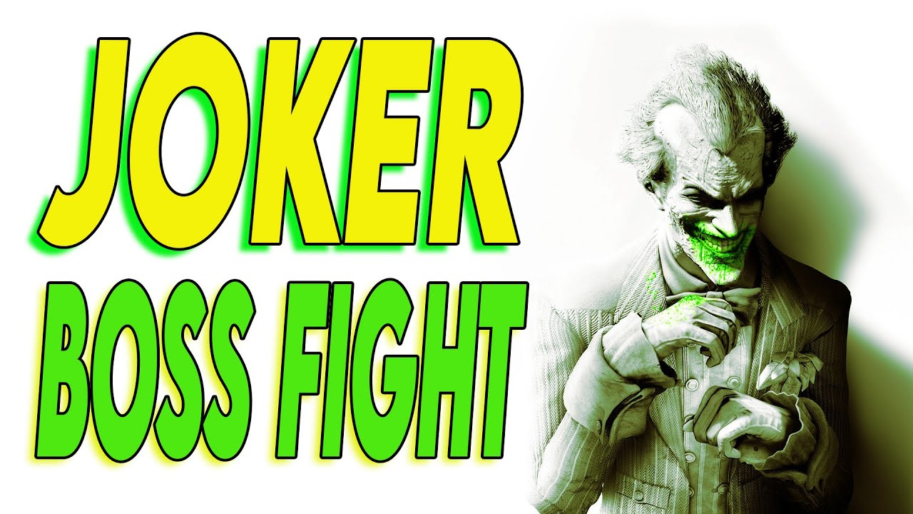 Batman Arkham City | JOKER BOSS FIGHT #1... - YouTube