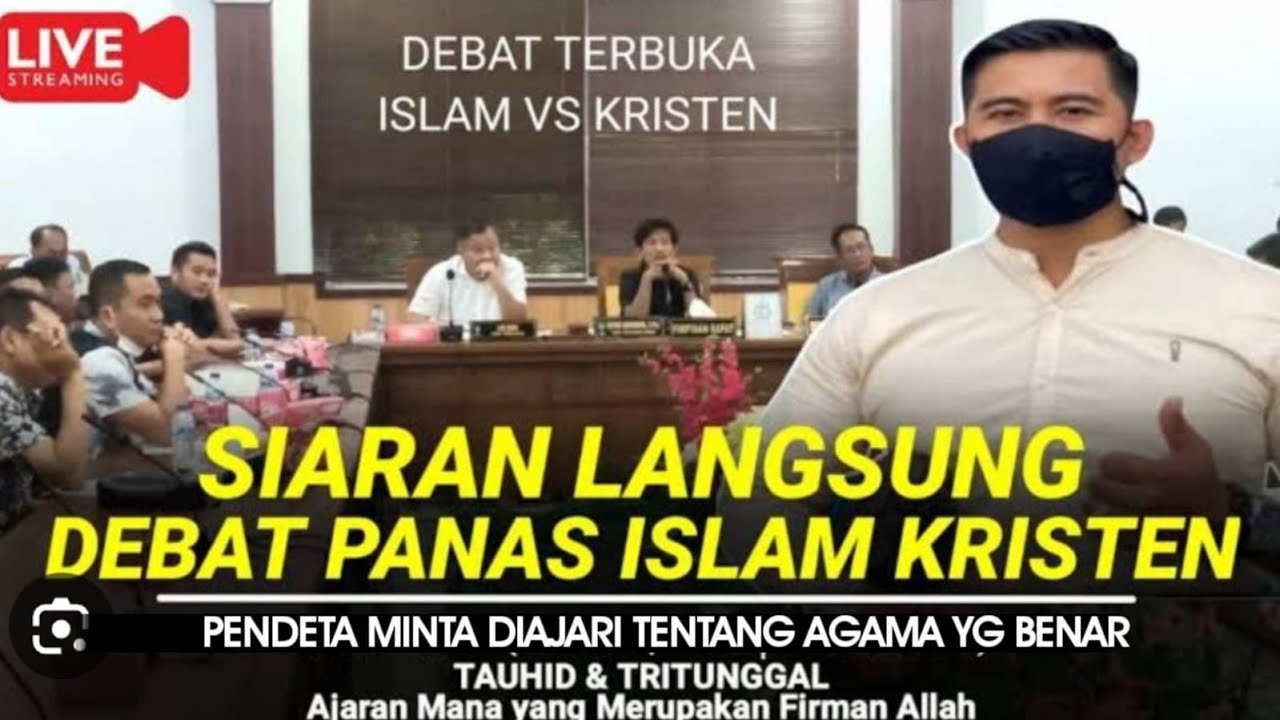 GEMPARR..🛑DEBAT TERBARU ISLAM VS KRISTEN,..‼️ - YouTube