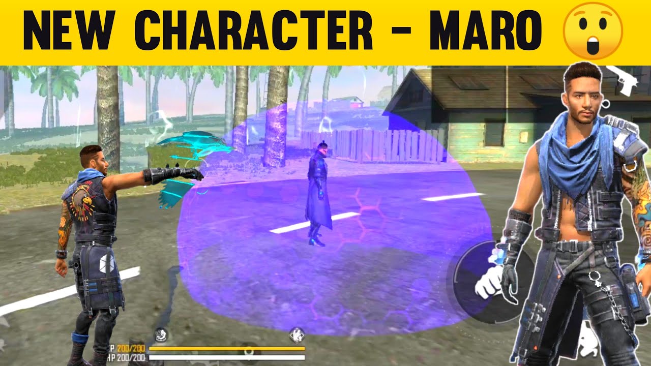 New Character Maro - Bye Bye Chrono 😲 Garena Free Fire - YouTube