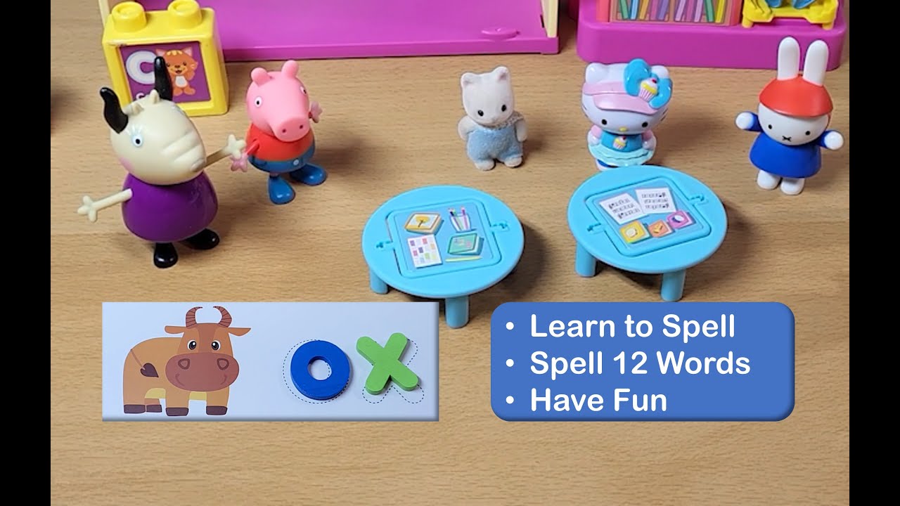 Kids Learn to Spell Part 2 | Learn to Read and Spell 12 New Words # ...