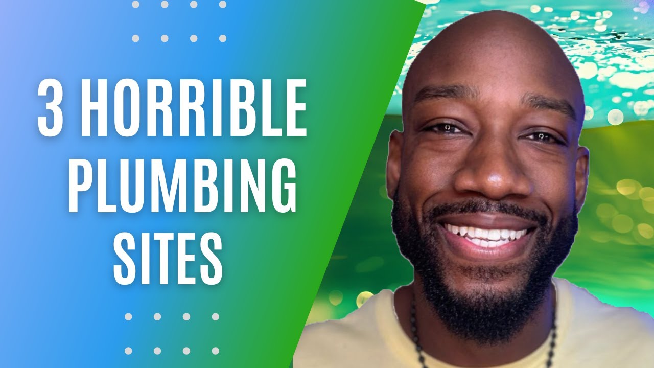 Real Plumbing Marketer Reacts To Horrible Plumbing Websites - YouTube