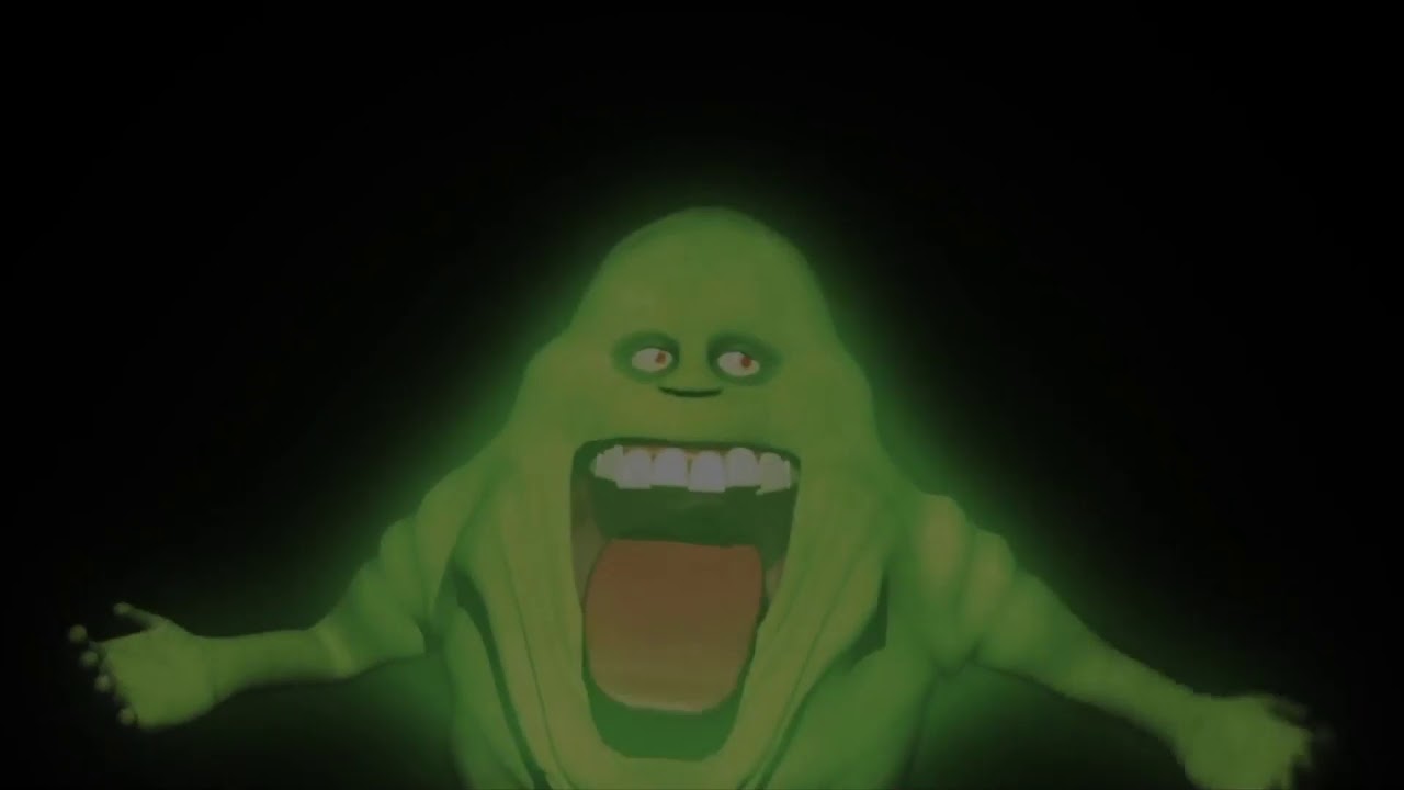 Slimer animation, with ghost busters instrumental. - YouTube