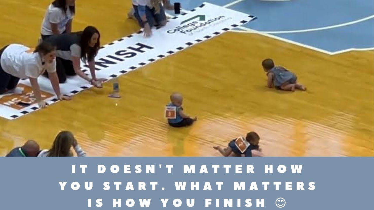 Run baby run | It doesn't matter how you start. What matters is how you ...