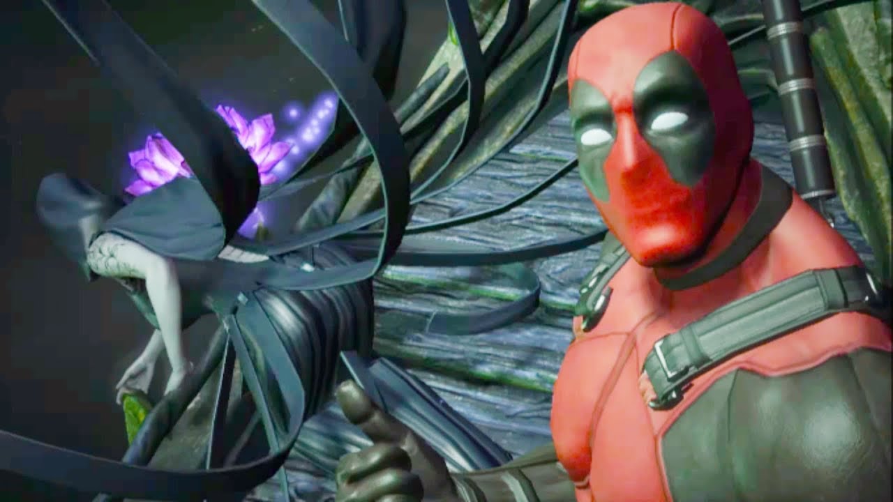 Deadpool want dance with her /boat scene /Deadpool game - YouTube