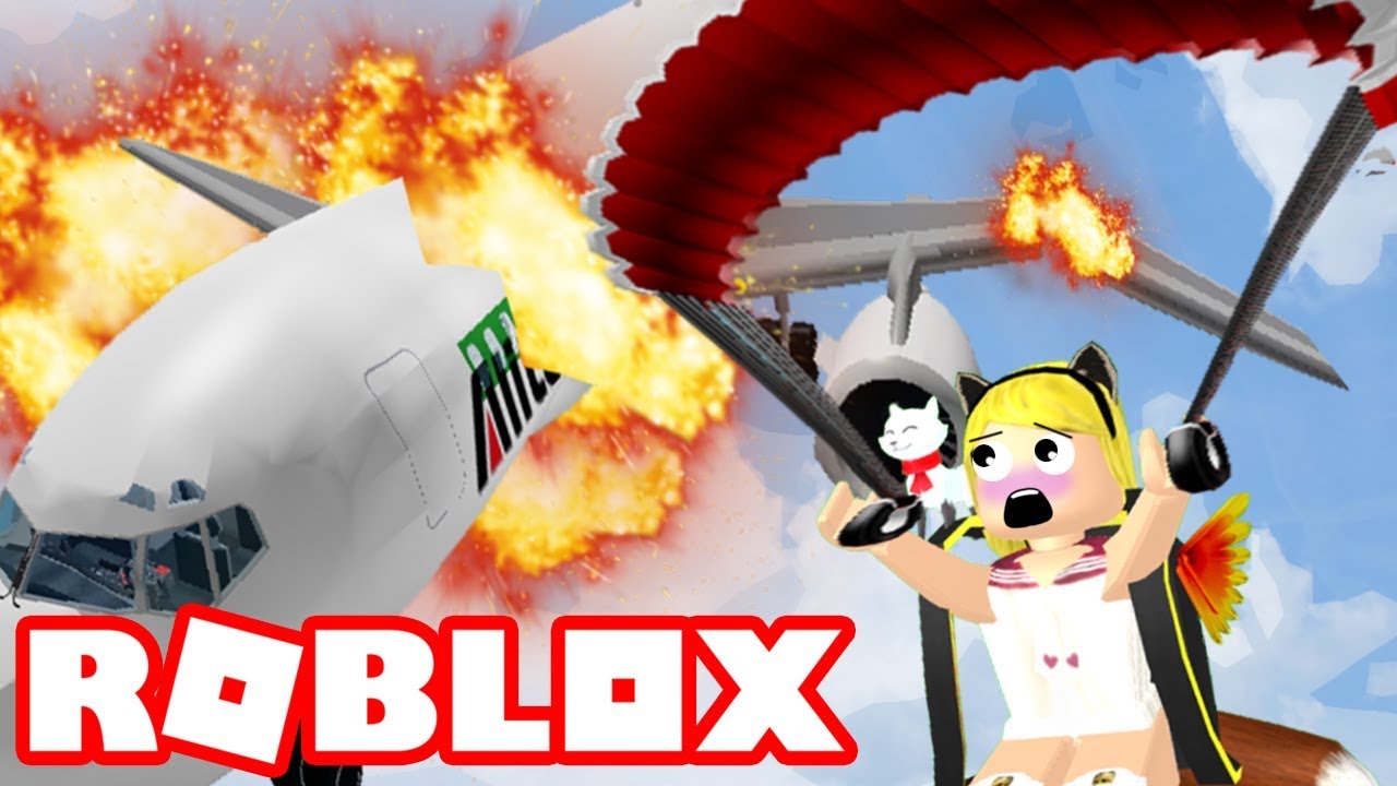 [로블록스] 추락하는 비행기에서 탈출해요 [ROBLOX] 단미호 Escape the Plane Crash Obby!! - YouTube