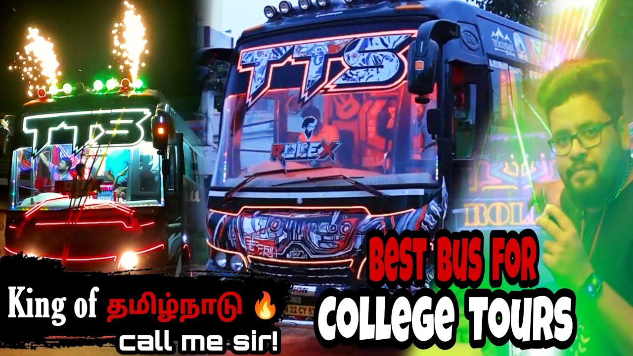 College IV போன இந்த பஸ்ல தான் போகணும்🔥TTS ROLEX Review | Mass bus in ...