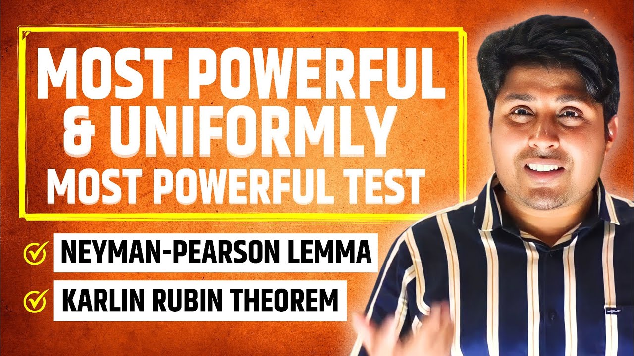 Most powerful and Uniformly Most powerful Test || Neyman Pearson Lemma ...