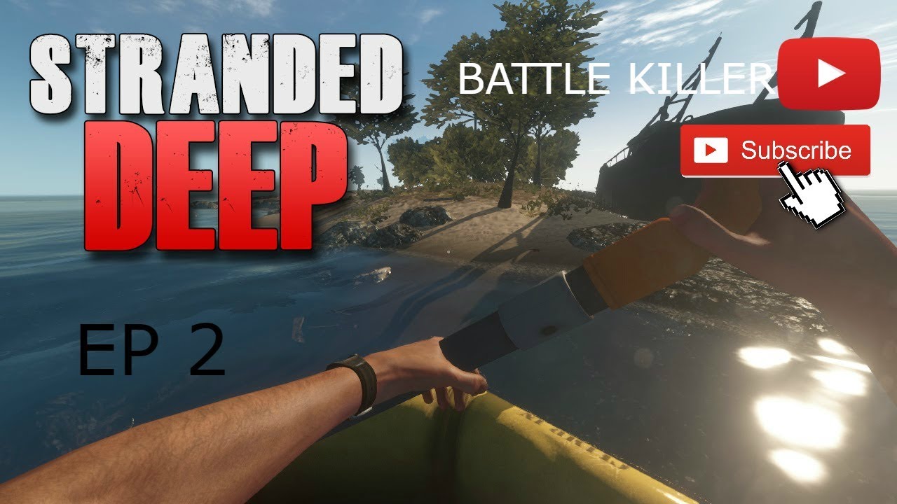 ជីវិតផ្សងព្រេងនៅលេីកេាះតែម្នាក់ឯង_Standard deep Ep 2 survival game ...