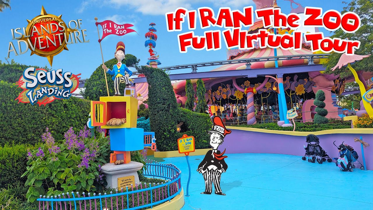 Explore If I Ran the Zoo in Seuss Landing Islands of Adventure (Sep ...