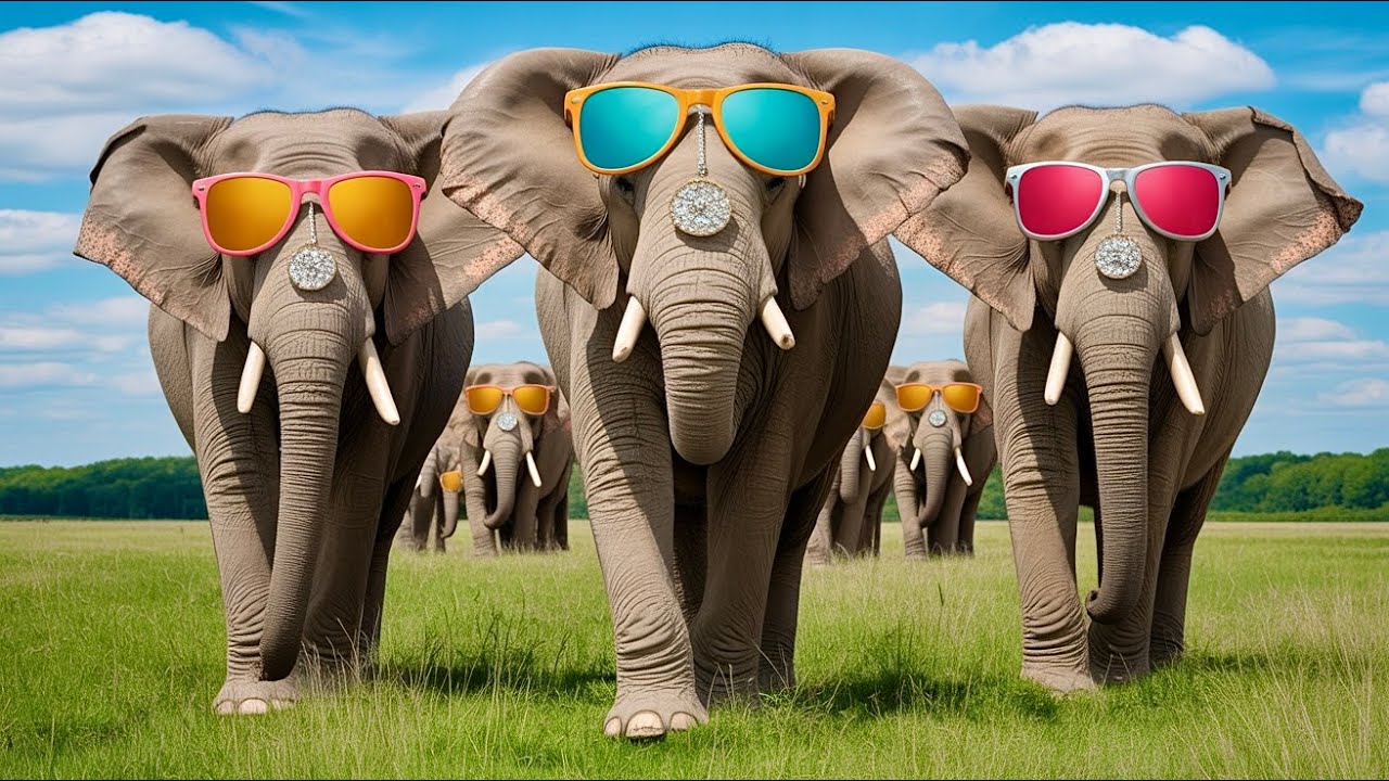 Elephants Never Go Out of Style 🐘👑 - YouTube