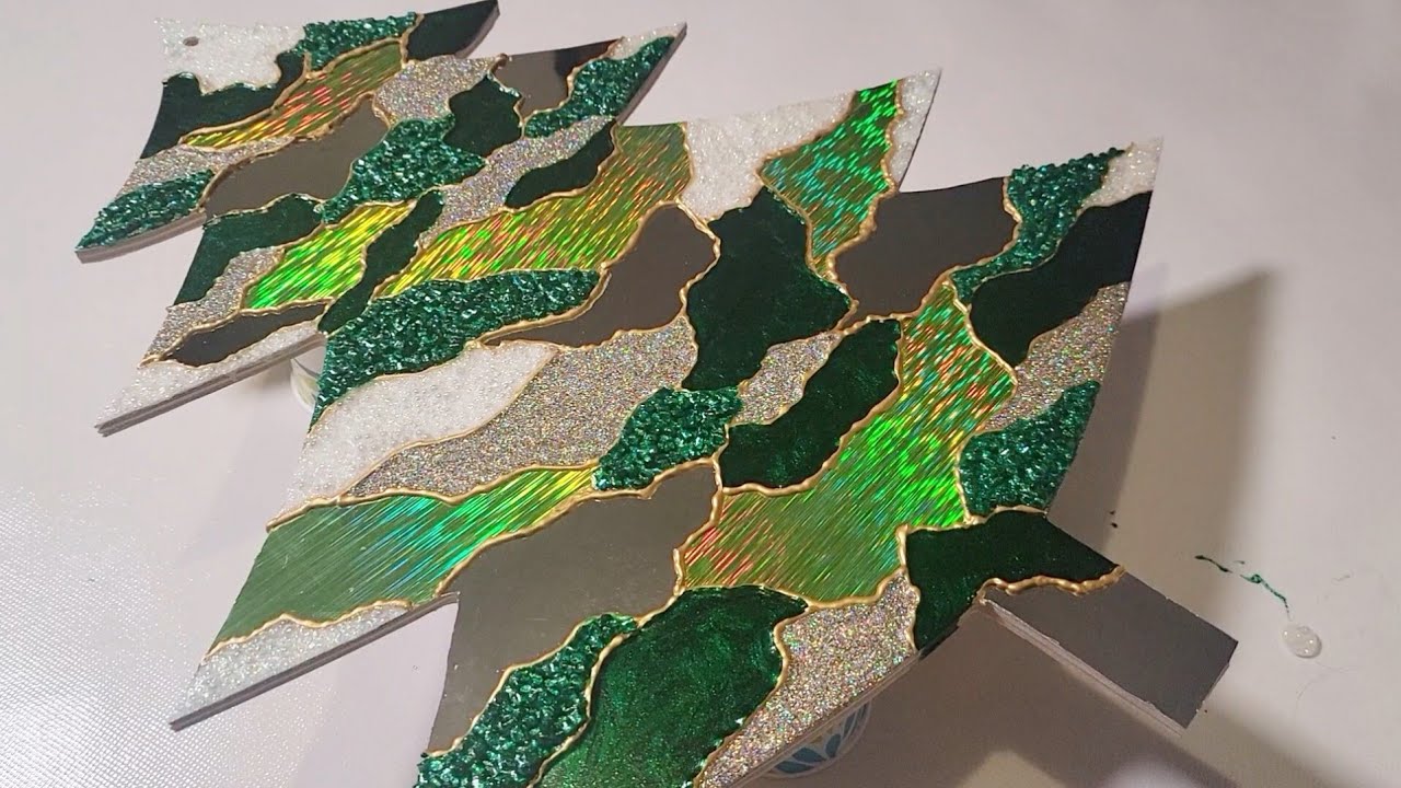 Acrylic Pour Puzzle! Use Your Pouring Paint For This Technique! - YouTube