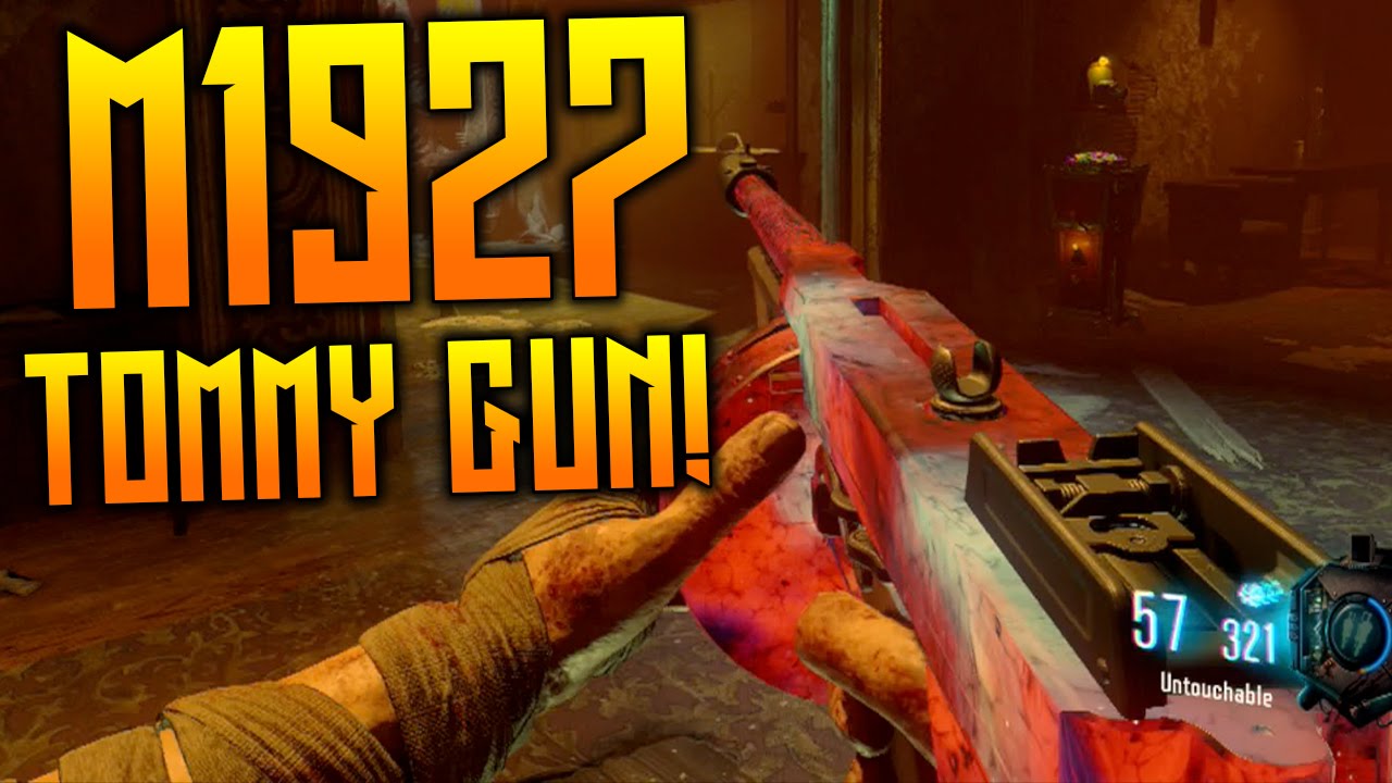 Call of Duty Black Ops 3 - Tommy Gun M1927 Gameplay! (BO3 Zombies ...