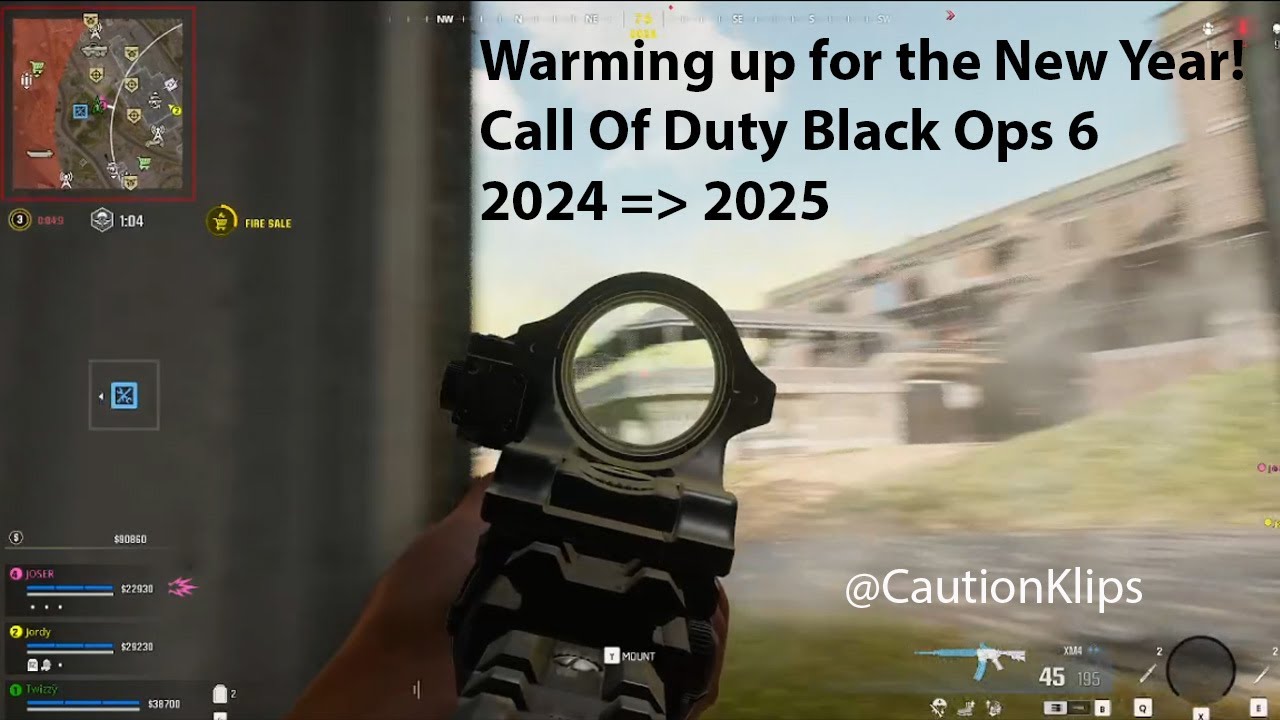 Busting out a Call of Duty game before the New Year - YouTube