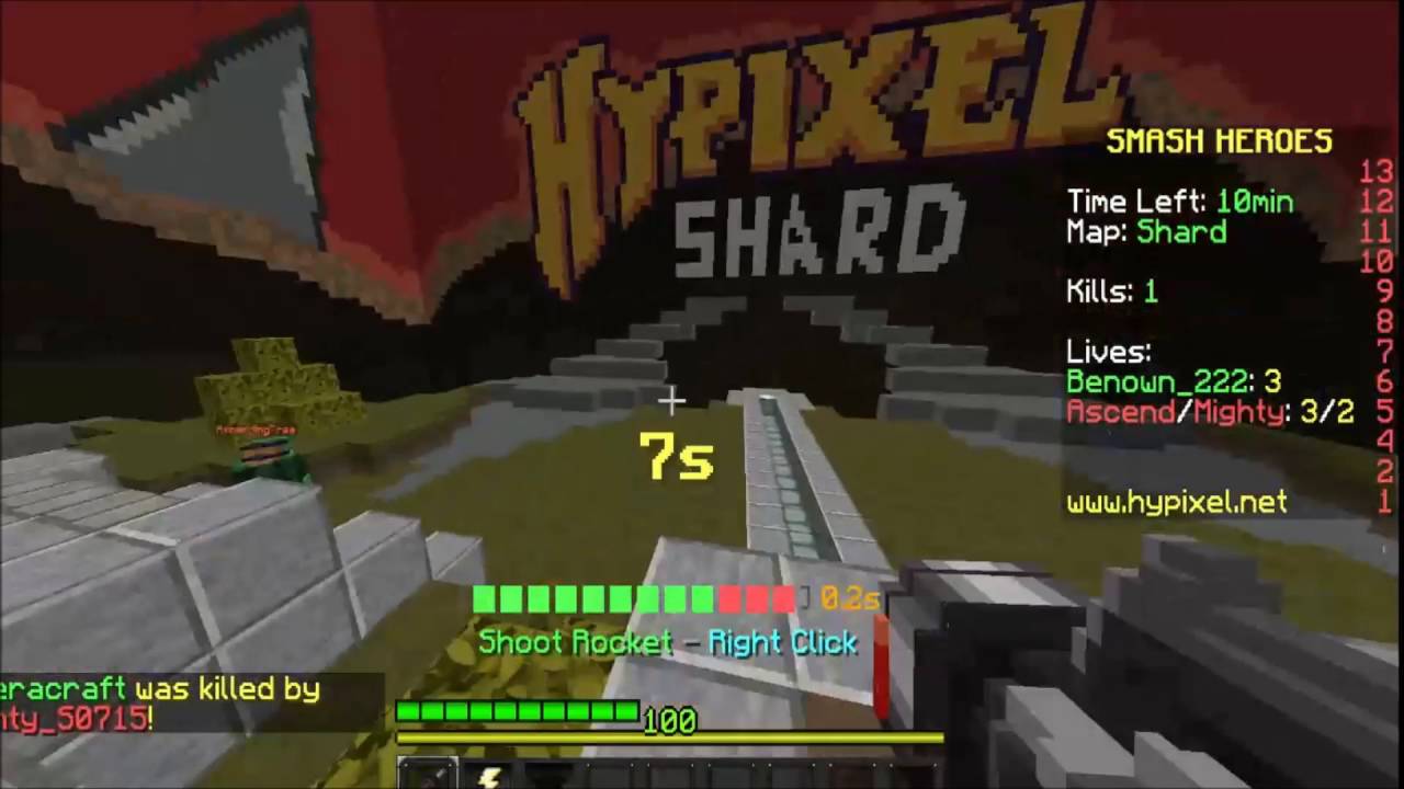 Hypixel Gameplay Smash Heroes (Quick Guild Coins) - YouTube