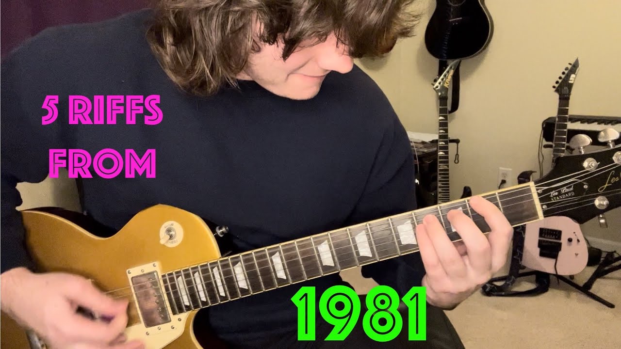 80s Rock: 5 Iconic Riffs from 1981 - YouTube