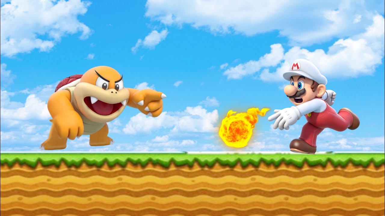 Boom Boom [The Mad Lad] Koopa Fight!!! (No Damage) - YouTube