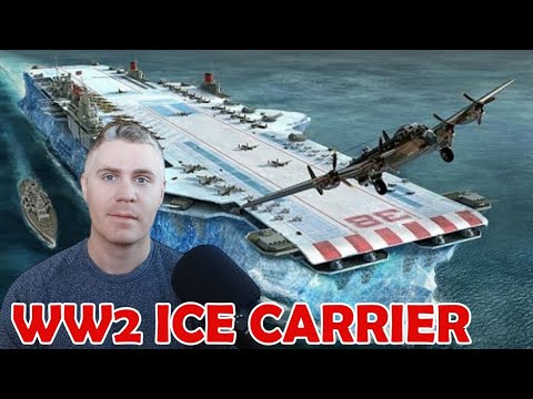 A WW2 Aircraft Carrier Made of Ice? - YouTube