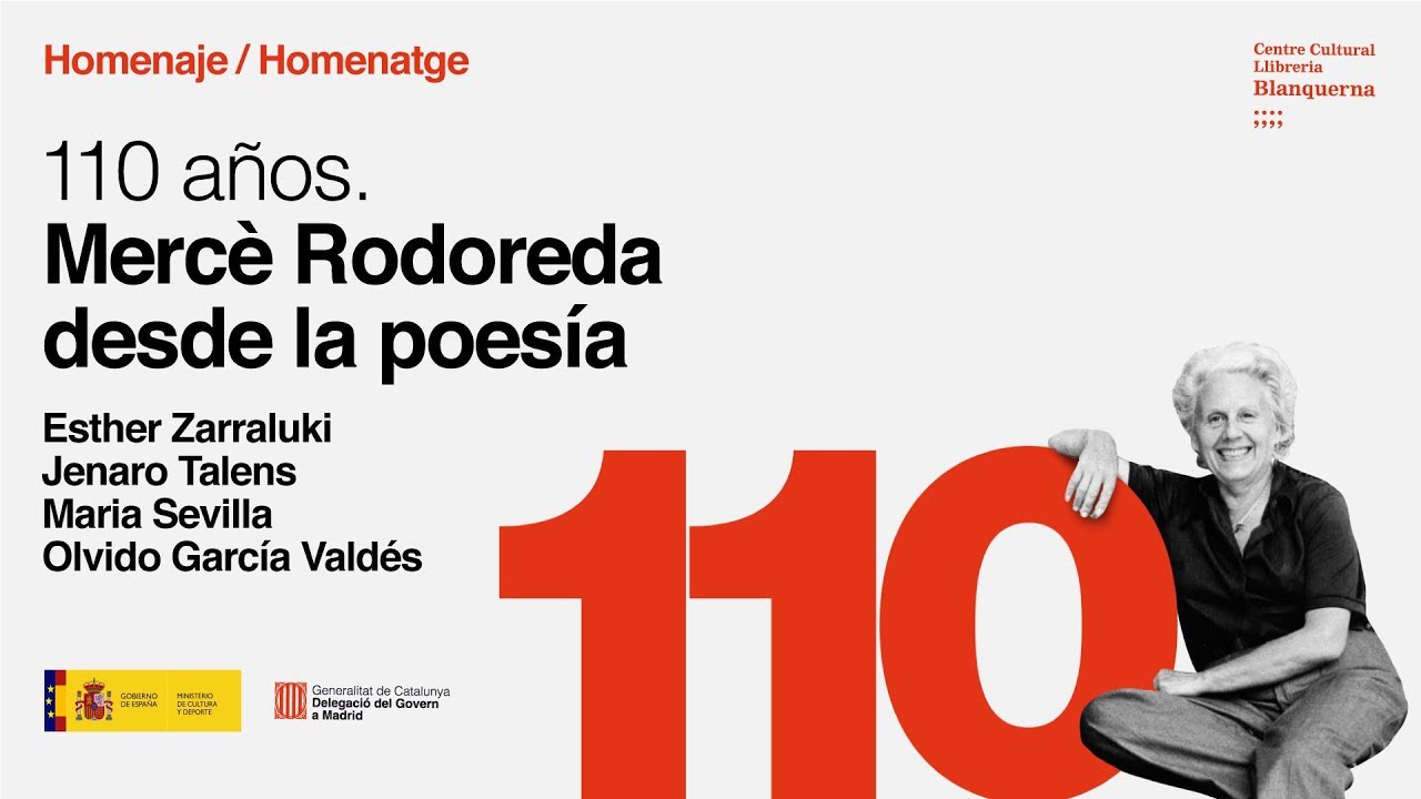 110 años. Mercè Rodoreda desde la poesía - YouTube