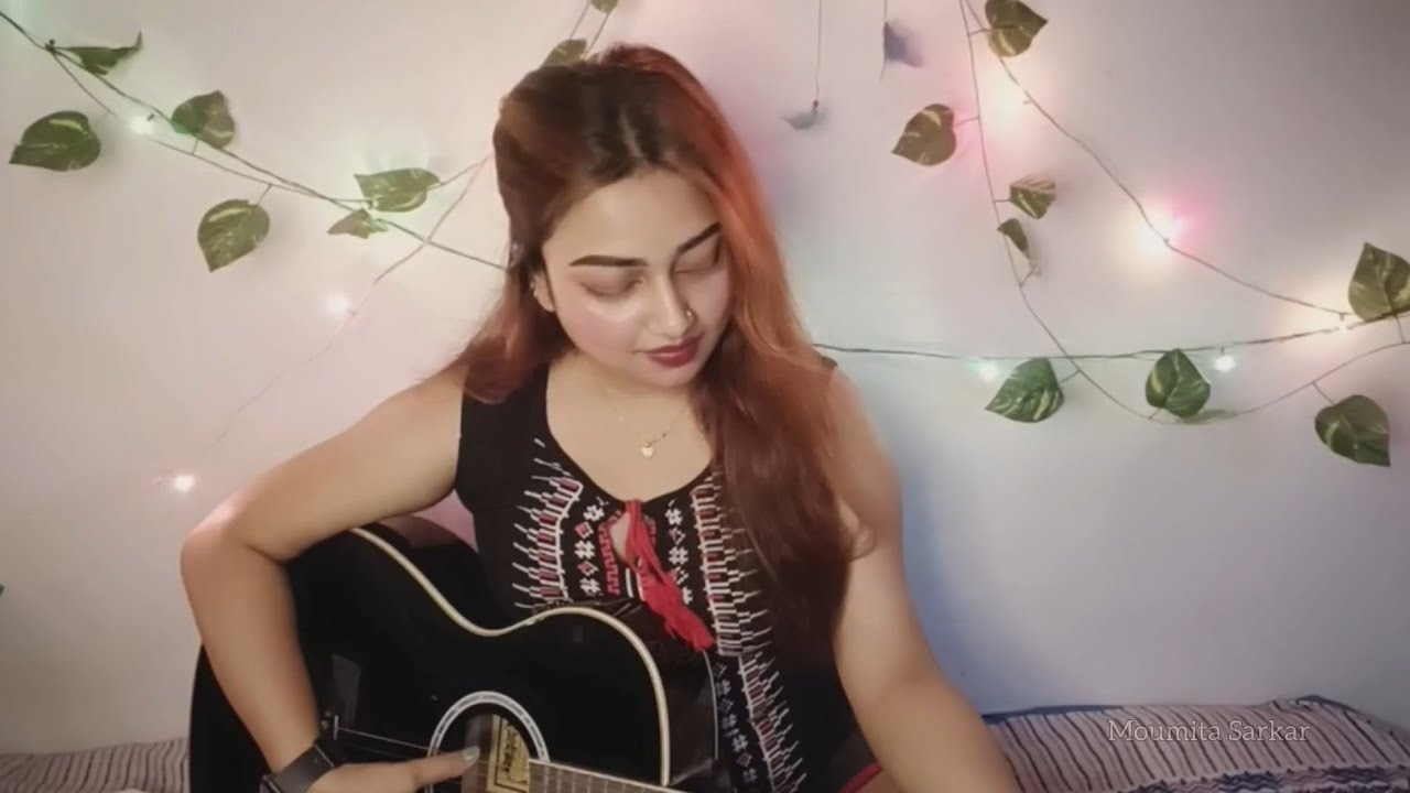 KK's Birthday Special ~ Teri Yaadon Mein~KK~ Guitar cover by Moumita ...
