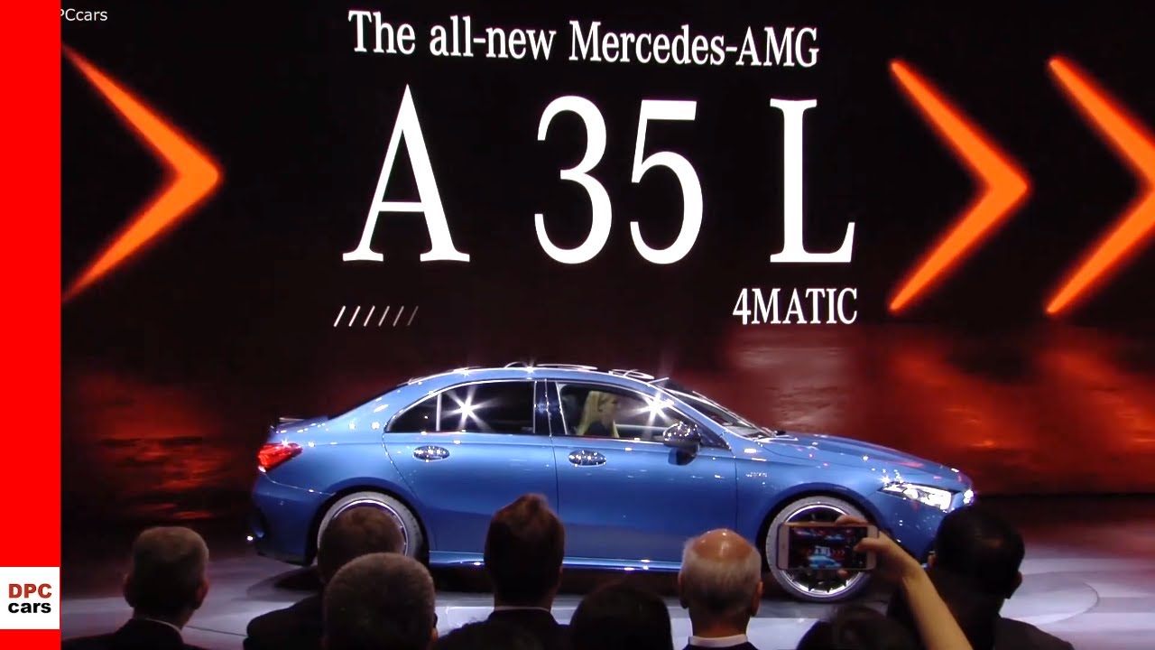 2020 Mercedes AMG A35L Sedan Long Wheelbase Unveiling - YouTube