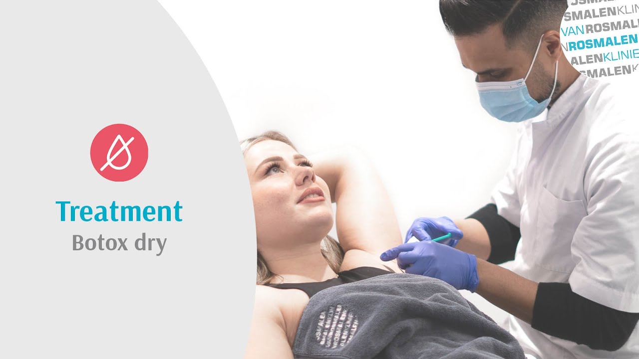 TREATMENT: Botox dry - Tegen overmatig transpireren - YouTube