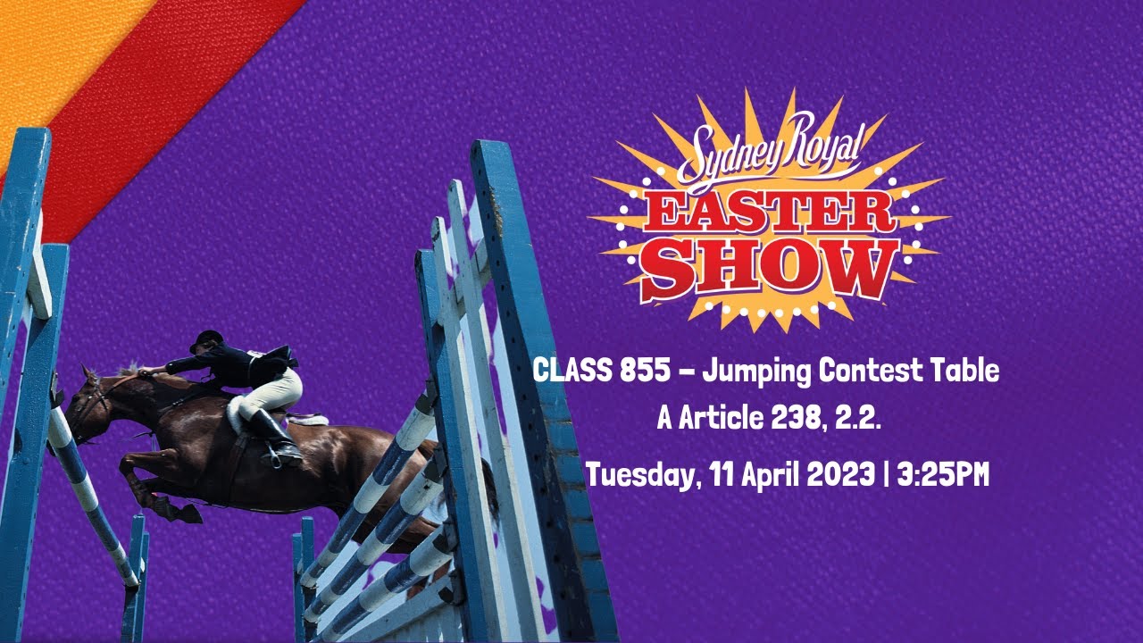 CLASS 855 - Jumping Contest Table A Article 238, 2.2. | Tuesday, 11 ...
