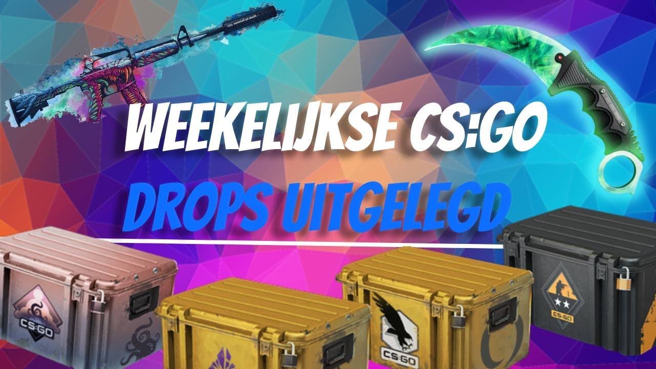 SNEL EN MAKKELIJK GRATIS KISTEN IN CS:GO | WEEKLY DROPS UITGELEGD ...