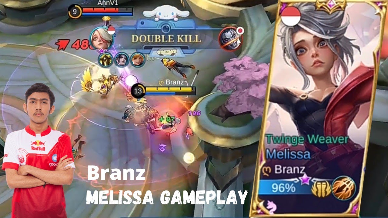 CRIT+ATK SPEED MELISSA BUILD GAMEPLAY BY Branz | MOBILE LEGENDS : BANG ...