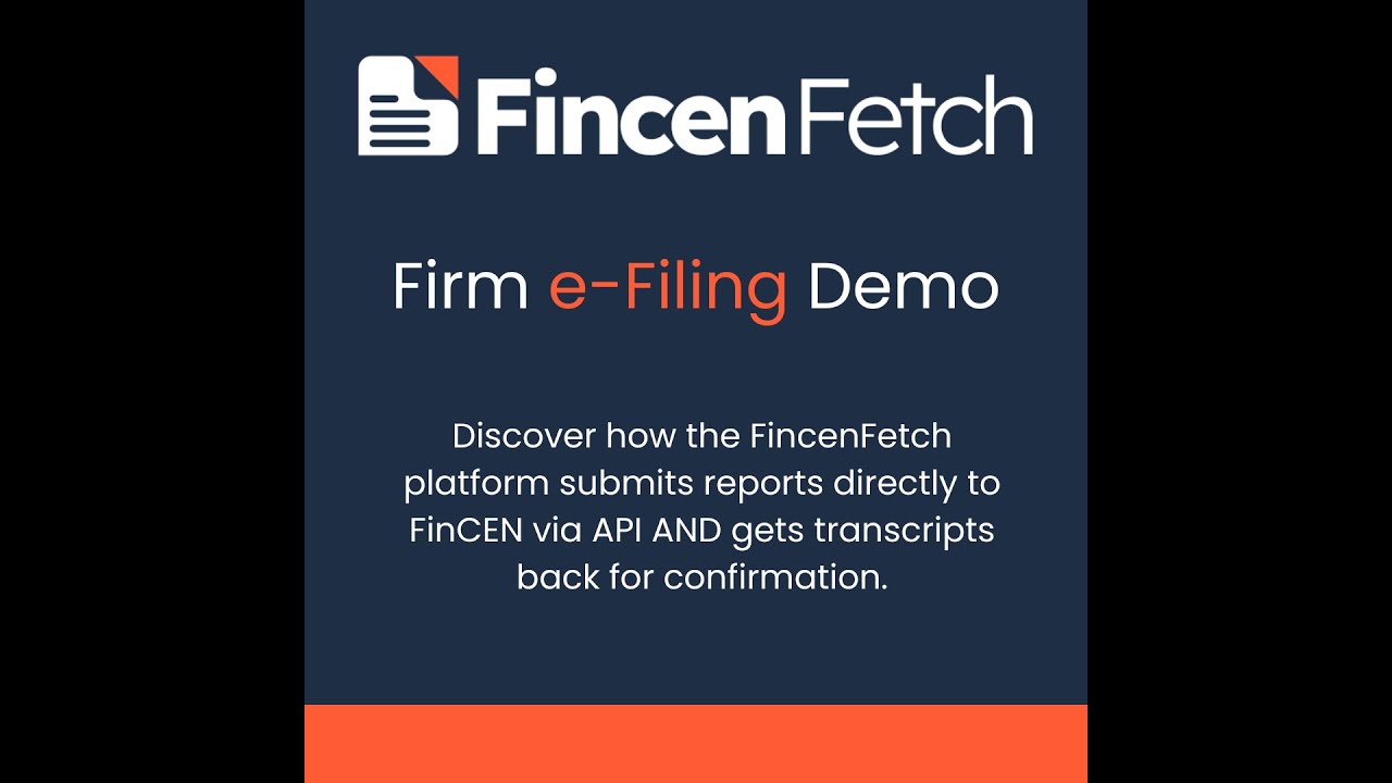 FincenFetch Easy E-file Solution to BOI Reporting NEW - YouTube