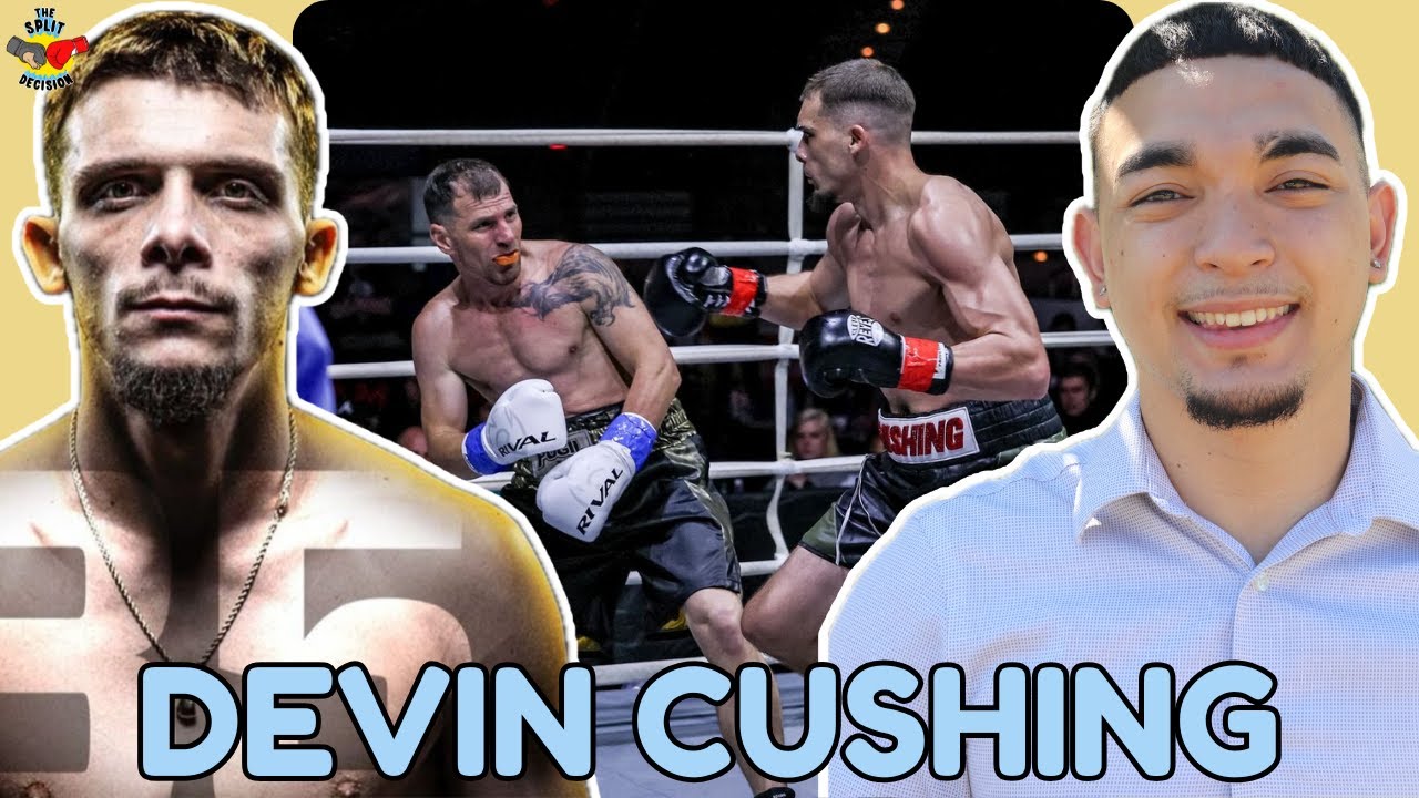 Undefeated Devin Cushing Immediate Reaction following TKO win at Island Fights 85! - YouTube