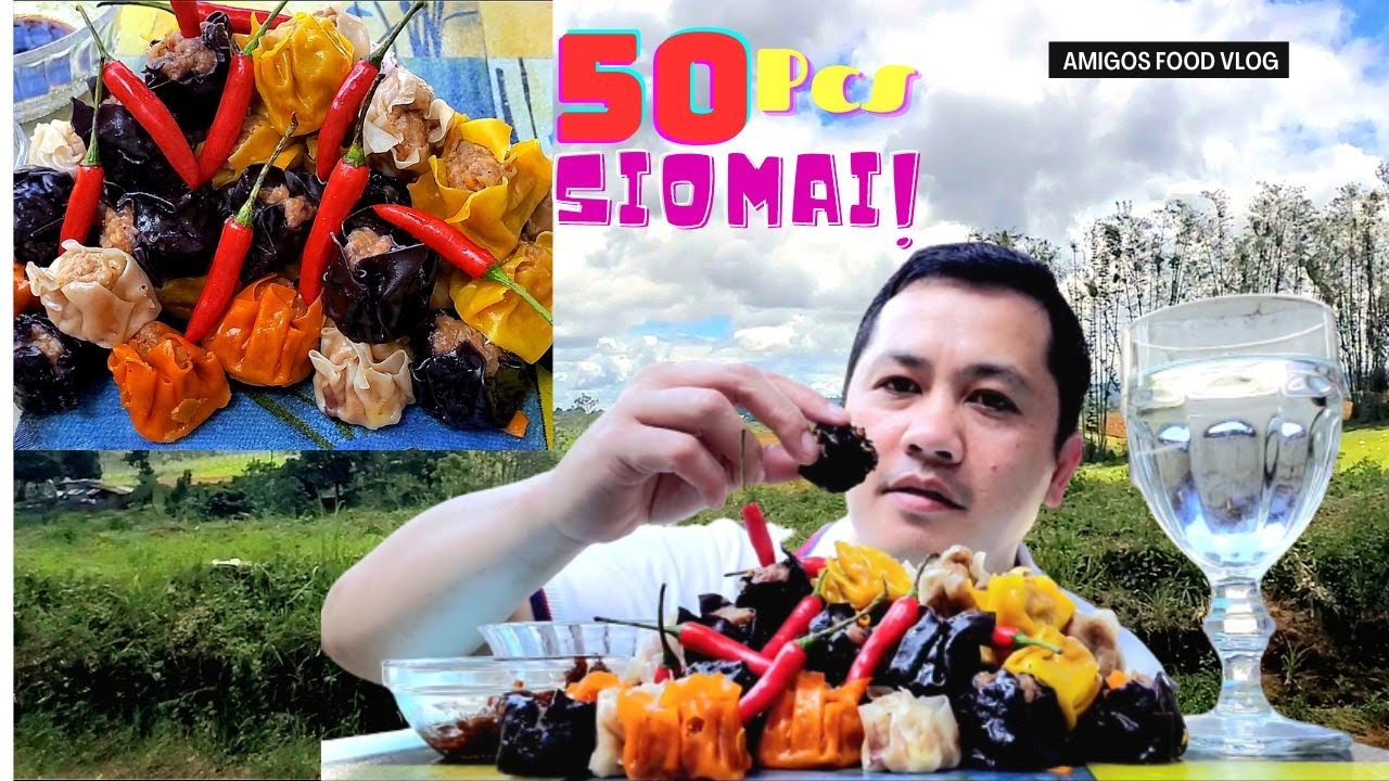 50 PIECES SIOMAI | MUKBANG | NAPAKA SARAP NA SIOMAI - YouTube
