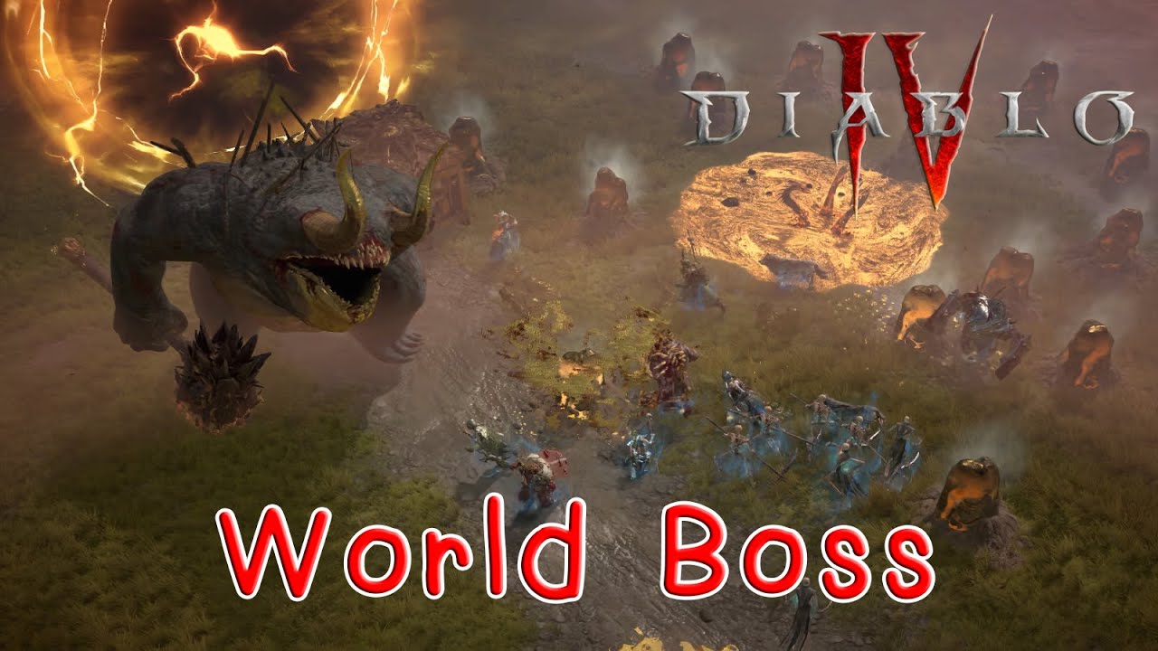 Diablo 4 - World BosS Avaric The Gold [ Rogue - LV.56 ] - YouTube