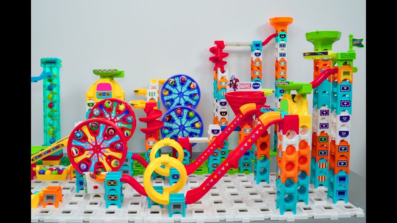 Big Marble Run Race ASMR | Vtech Marble Rush - YouTube