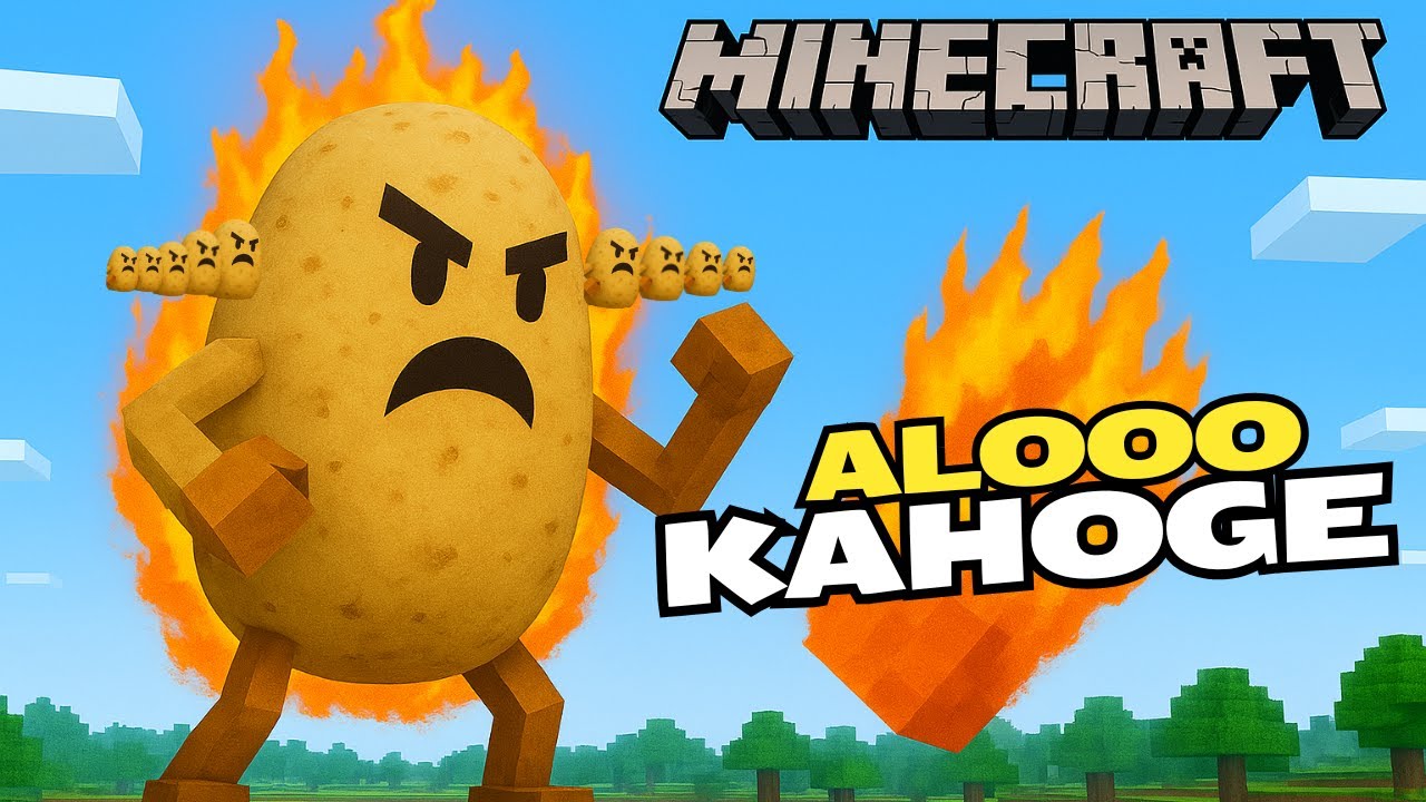 MINECRAFT IN ALOO KAHOGE 😂 #3 || #minecraft LIVE || HINDI || - YouTube